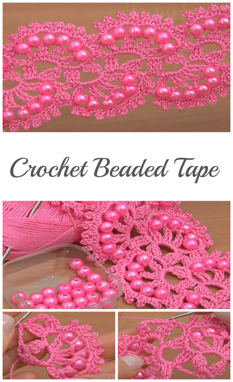 Crochet Beaded Tape