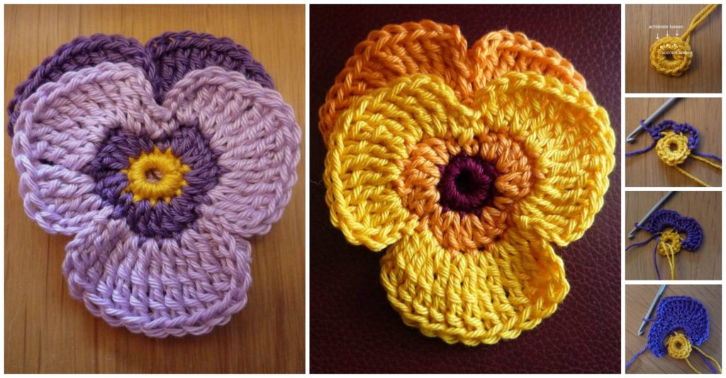 Free Pattern For Violets - Pretty Ideas
