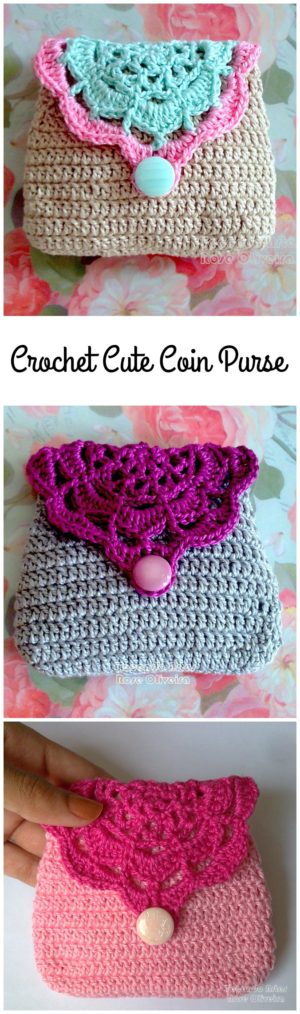 CROCHET CUTE PURSE - Pretty Ideas