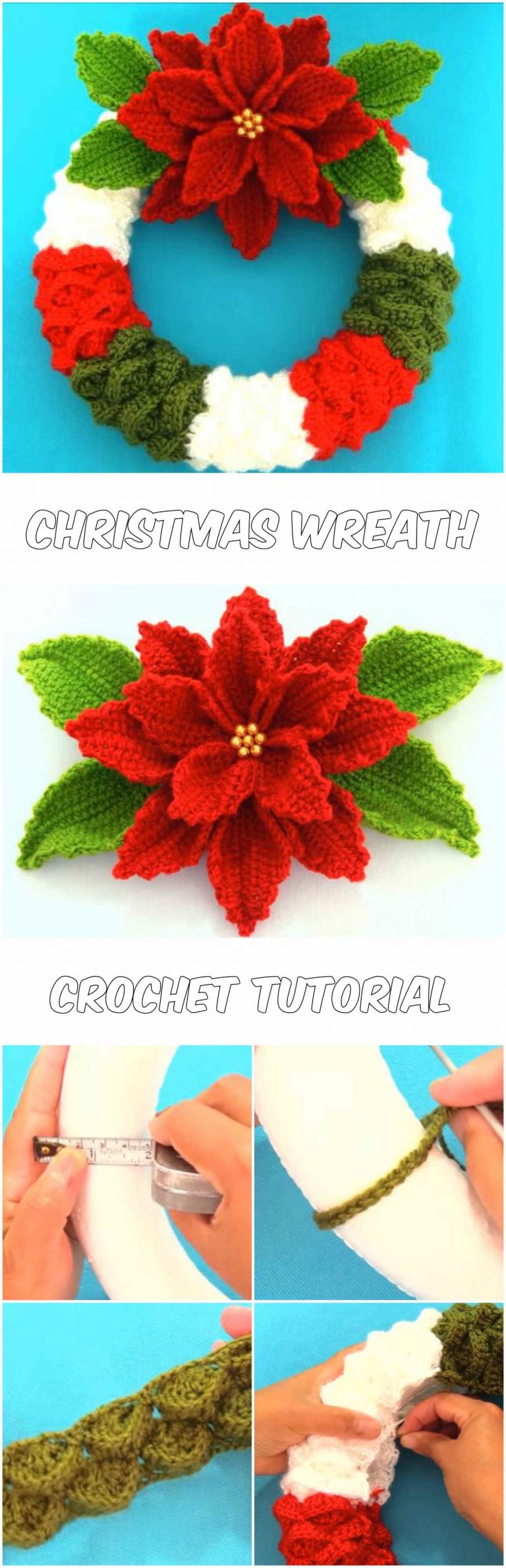 Crochet Wreath - Pretty Ideas