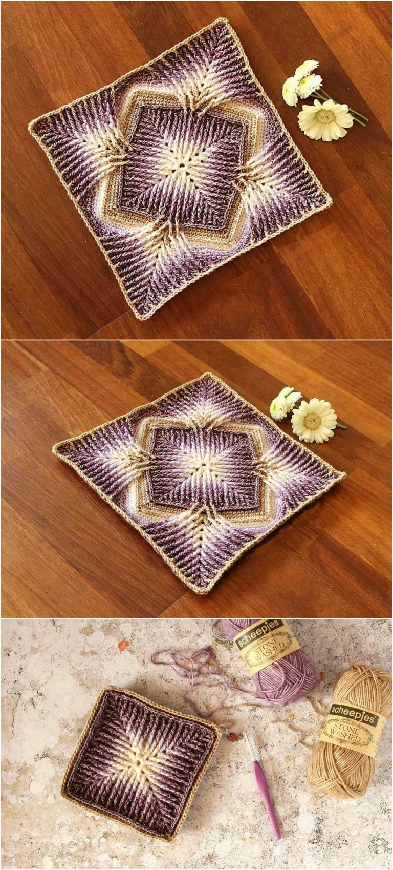 Crochet Beautiful Element - Pretty Ideas