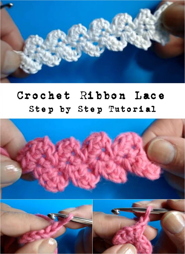 Crochet Ribbon Lace - Pretty Ideas