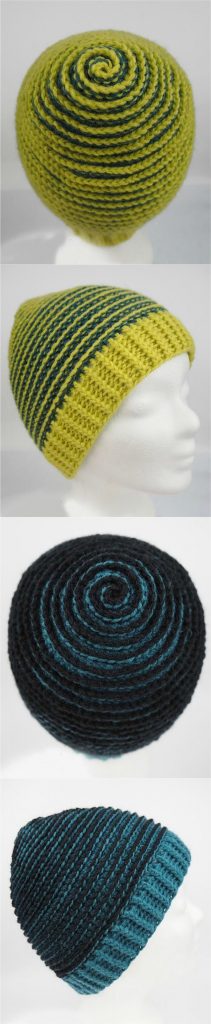 Crochet Spiral Beanie - Pretty Ideas