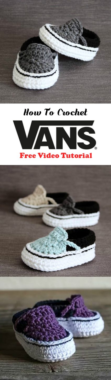 Crochet Vans - Pretty Ideas