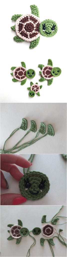 Crochet Cute Turtles
