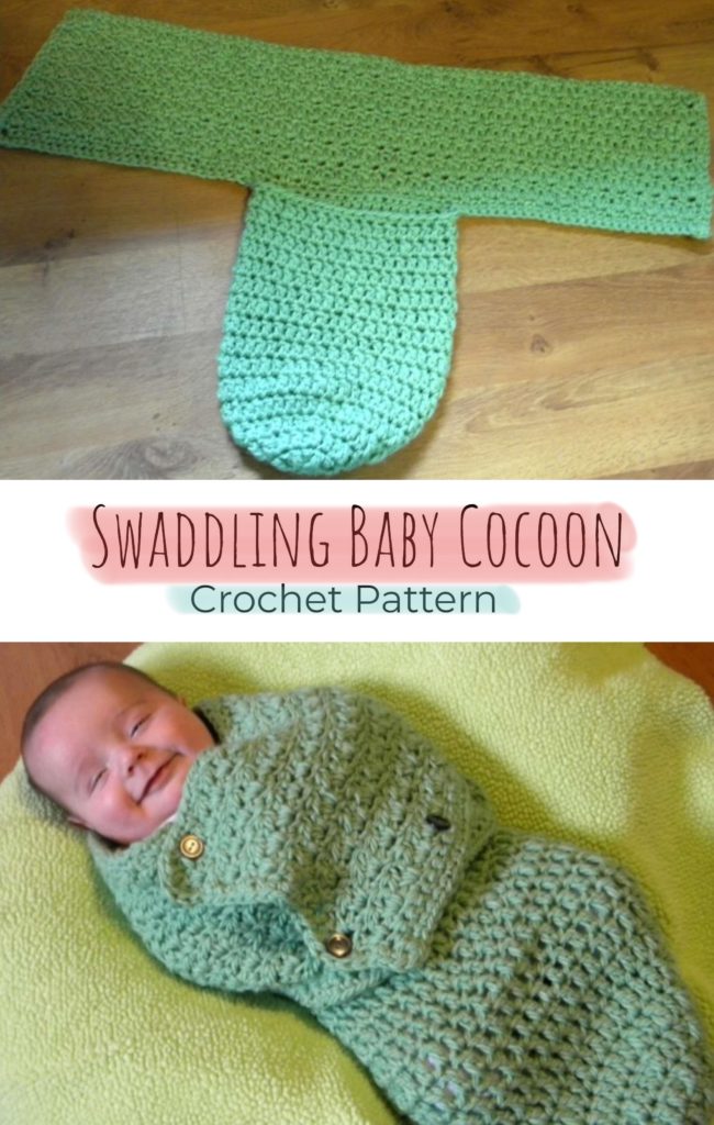 Crochet Swaddling Baby Cocoon
