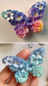 Crochet Flower Butterfly