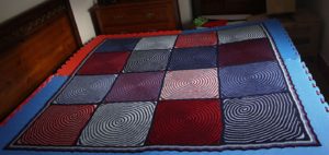 Crochet Vortex Blanket