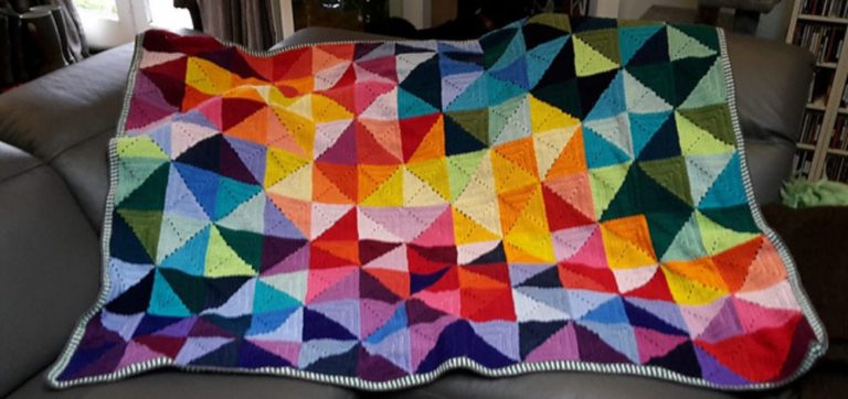 Crochet Postcards Blanket