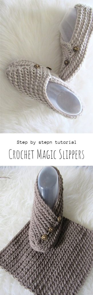 Crochet Magic Slippers