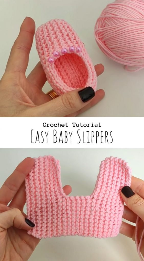 Crochet Simple Slippers - Pretty Ideas