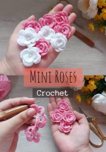 Crochet Mini Roses